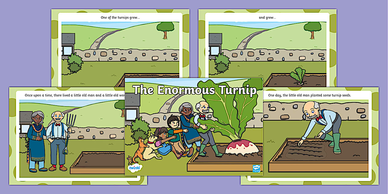 The Enormous Turnip Story | KS1 Resource | Storytime