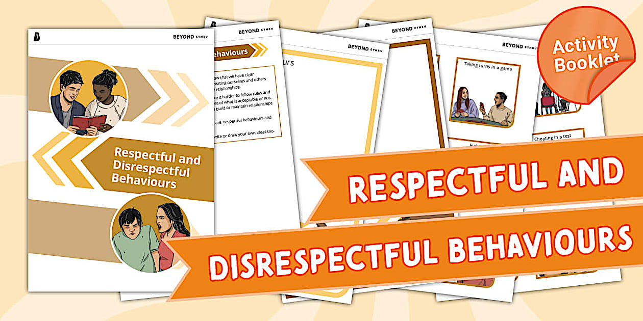 Respectful and Disrespectful Behaviours Flashcards