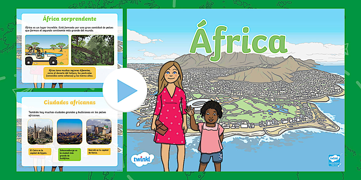 África - PowerPoint (professor feito) - Twinkl