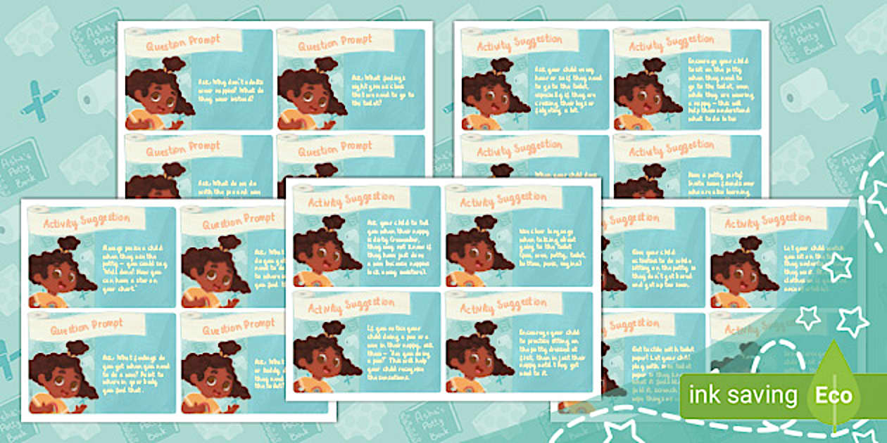 Potty Training Discussion Cards (teacher made) - Twinkl