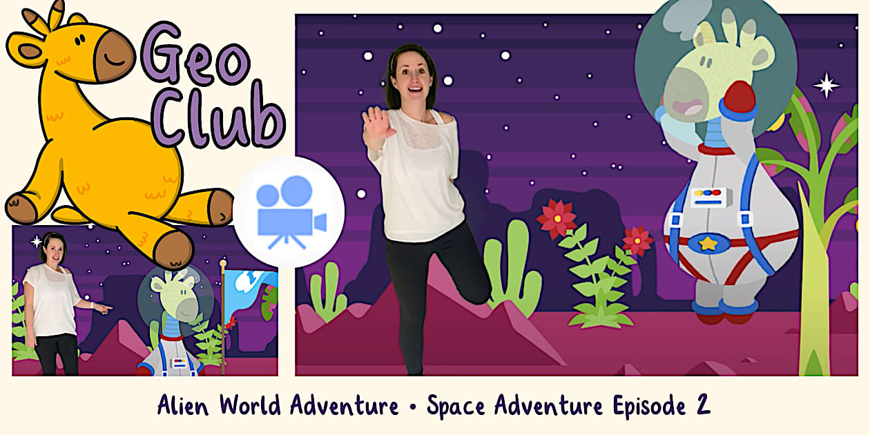 Geo's Space Adventure Episode 2 | Geo Club (teacher made)