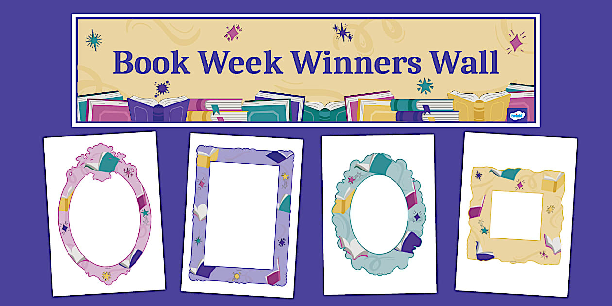 Book Week Shortlisted Books Winners Wall