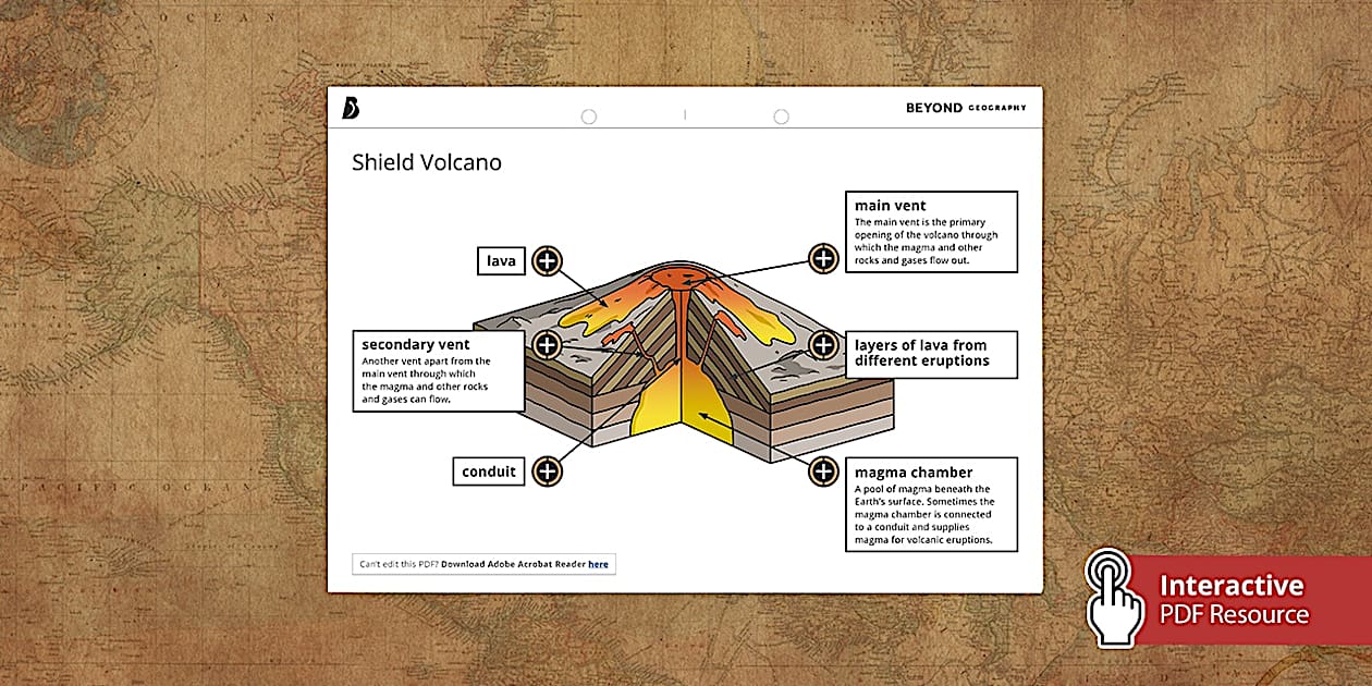 Shield Volcano Hotspot Activity | Geography | Beyond