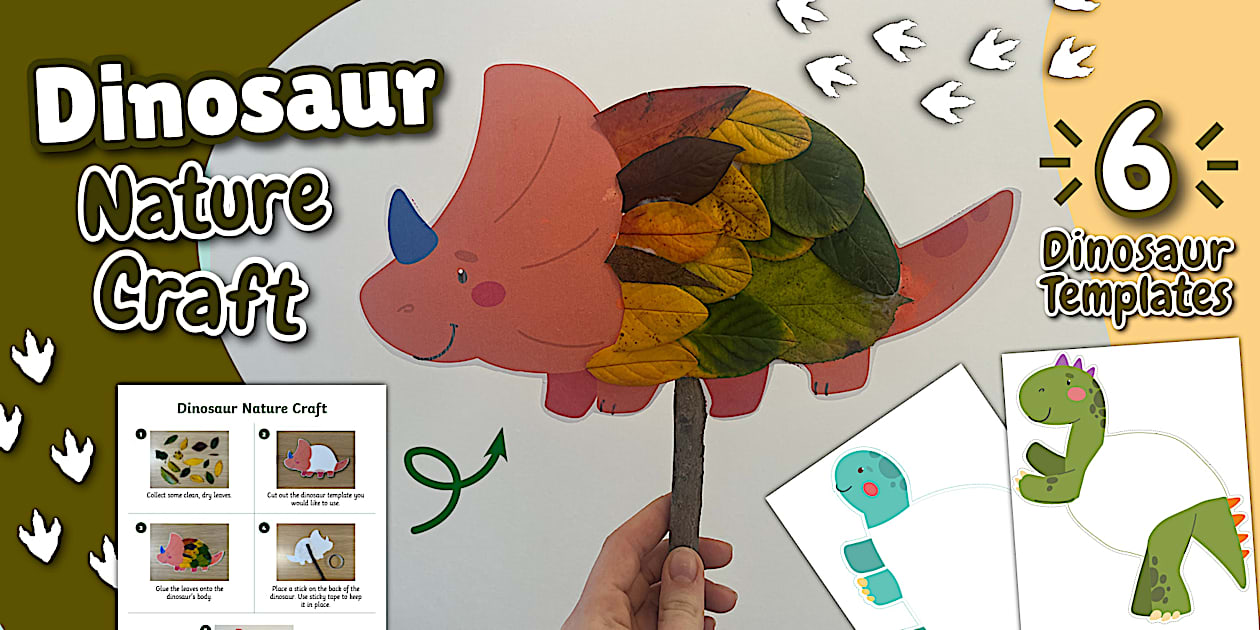 Dinosaur Nature Craft