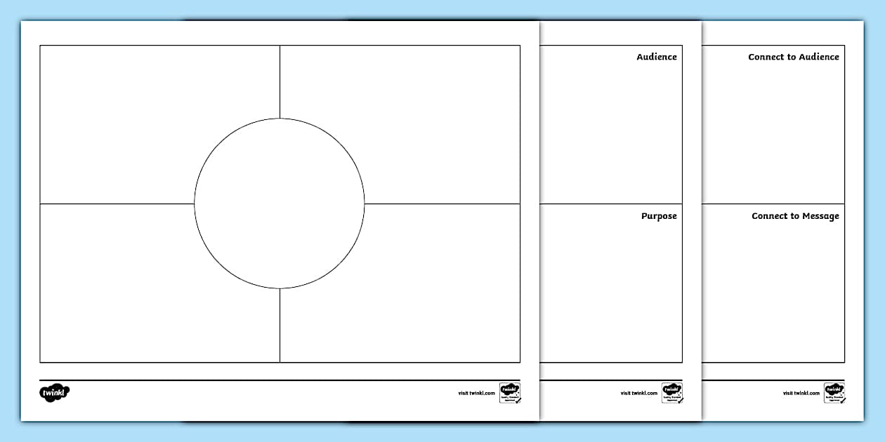 One-Pager Template (Teacher-Made) - Twinkl