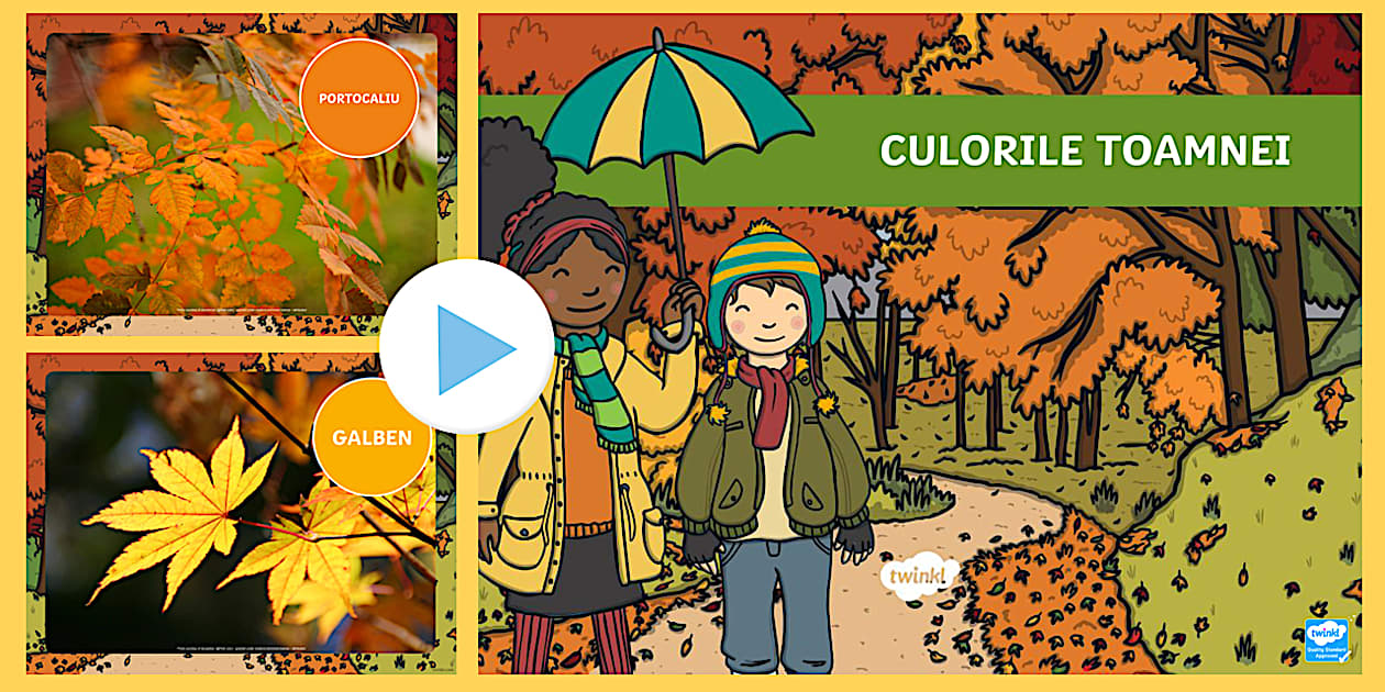 Fotografii în culorile toamnei - PowerPoint | Twinkl România