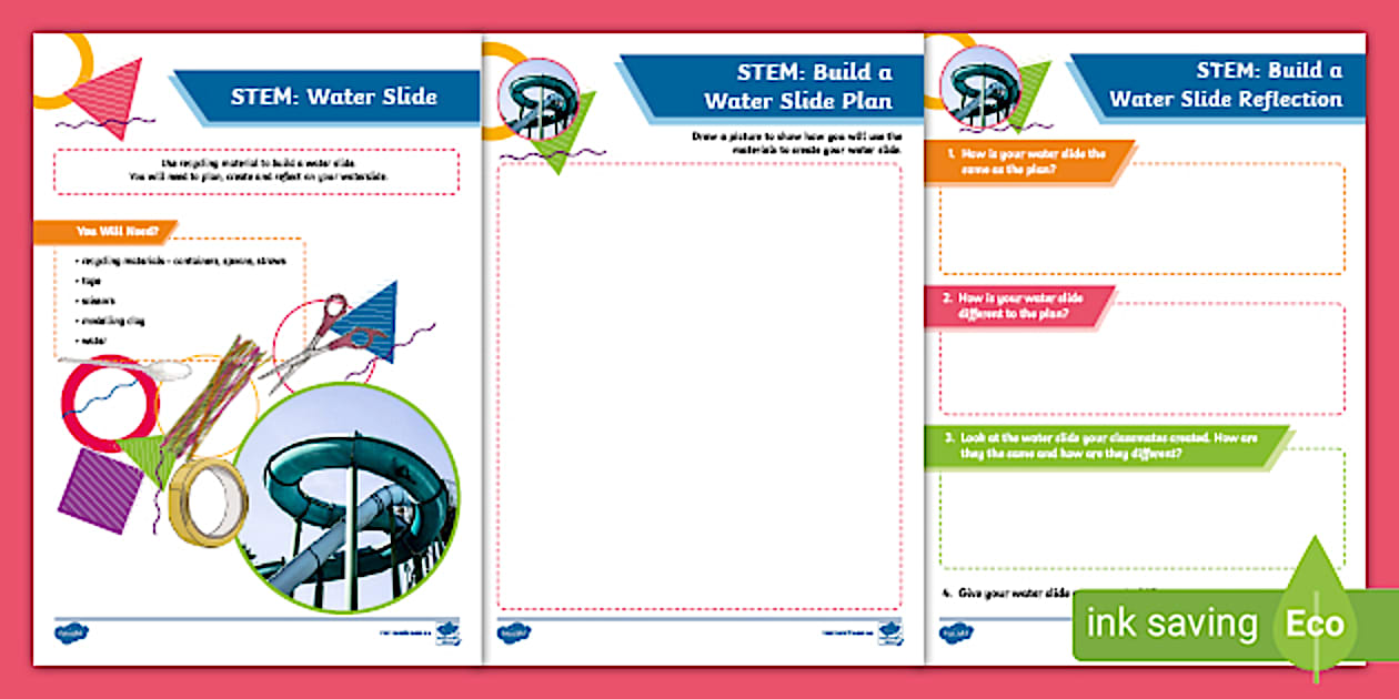 STEM: Water Slide (teacher made) - Twinkl