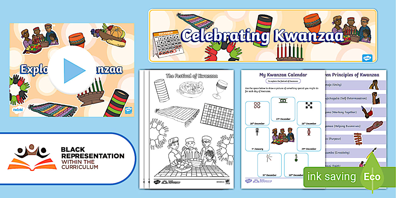KS1 Kwanzaa Lesson Pack (Hecho por educadores) - Twinkl