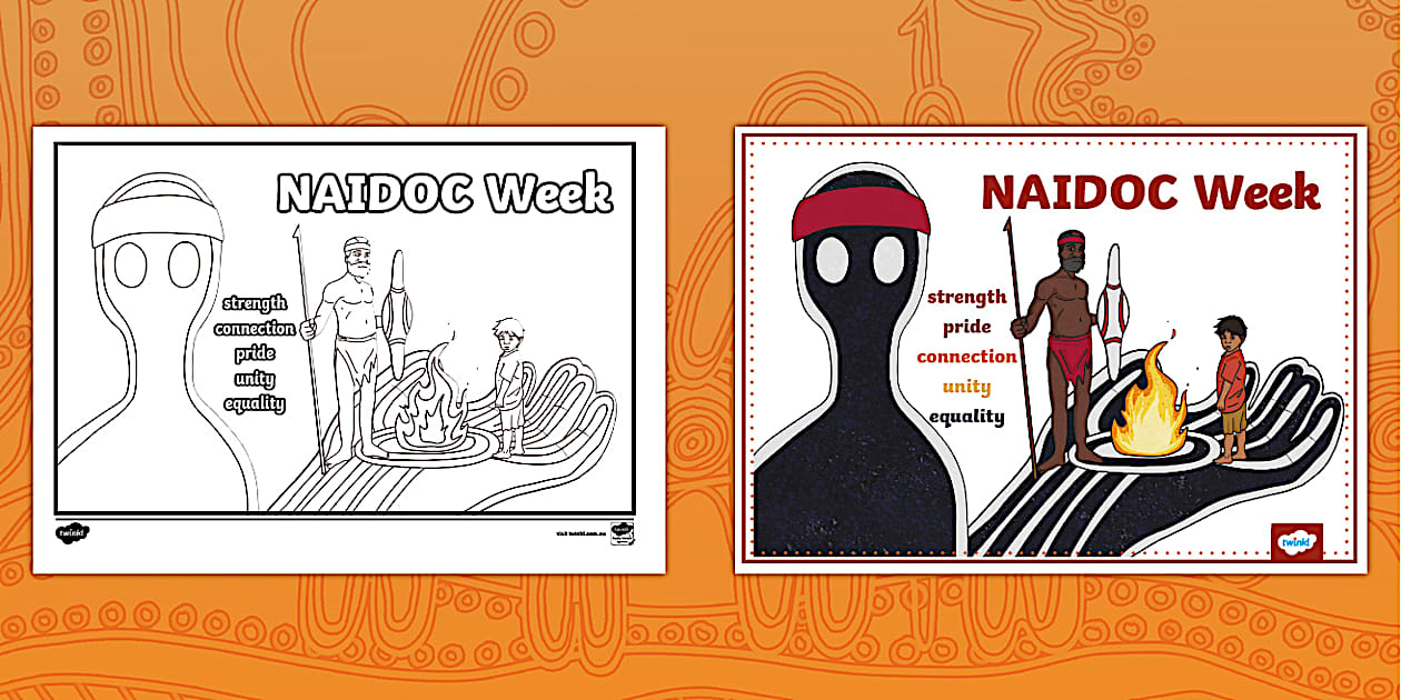 NAIDOC Week Poster Pack | NAIDOC Week Colouring Activity