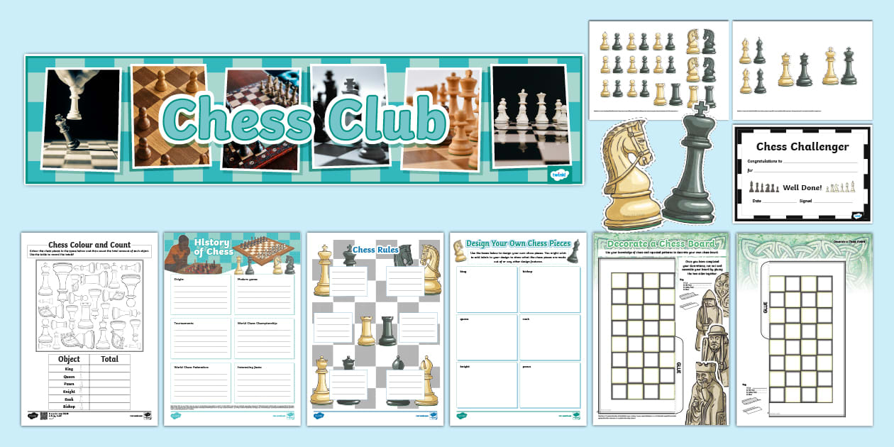 Chess Club Resource Pack - Twinkl Clubs (teacher made)