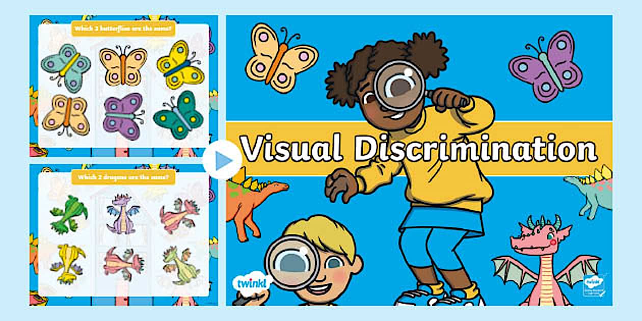 Visual Discrimination PowerPoint | SET Junior Senior Infants