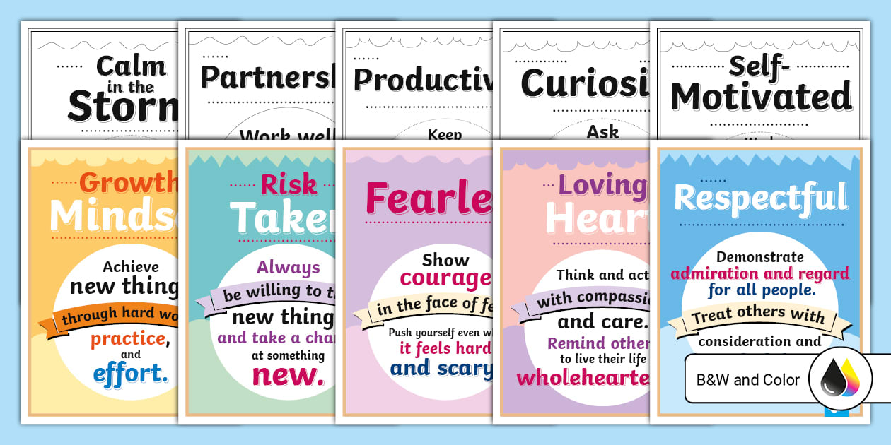 Character Achievement Posters (Teacher-Made) - Twinkl