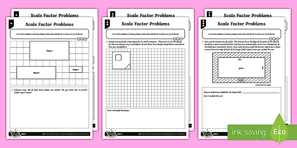 KS2 Scale Factor Problems SATs Questions - Primary Resources