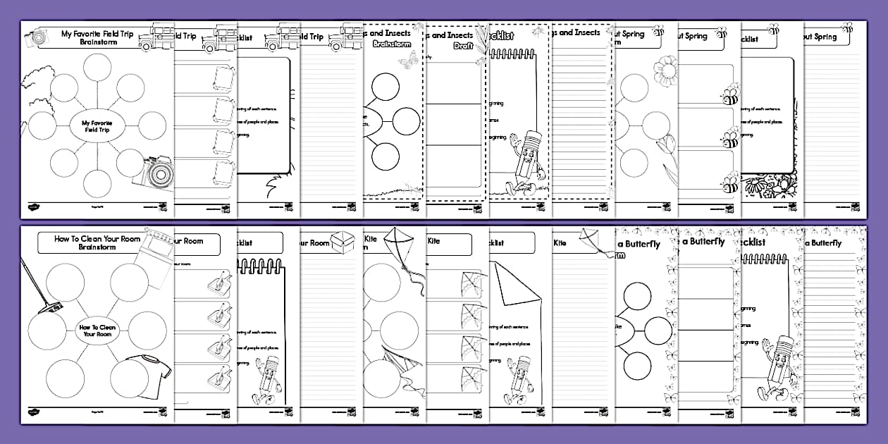 First Grade Spring Writing Prompts Pack (teacher made)