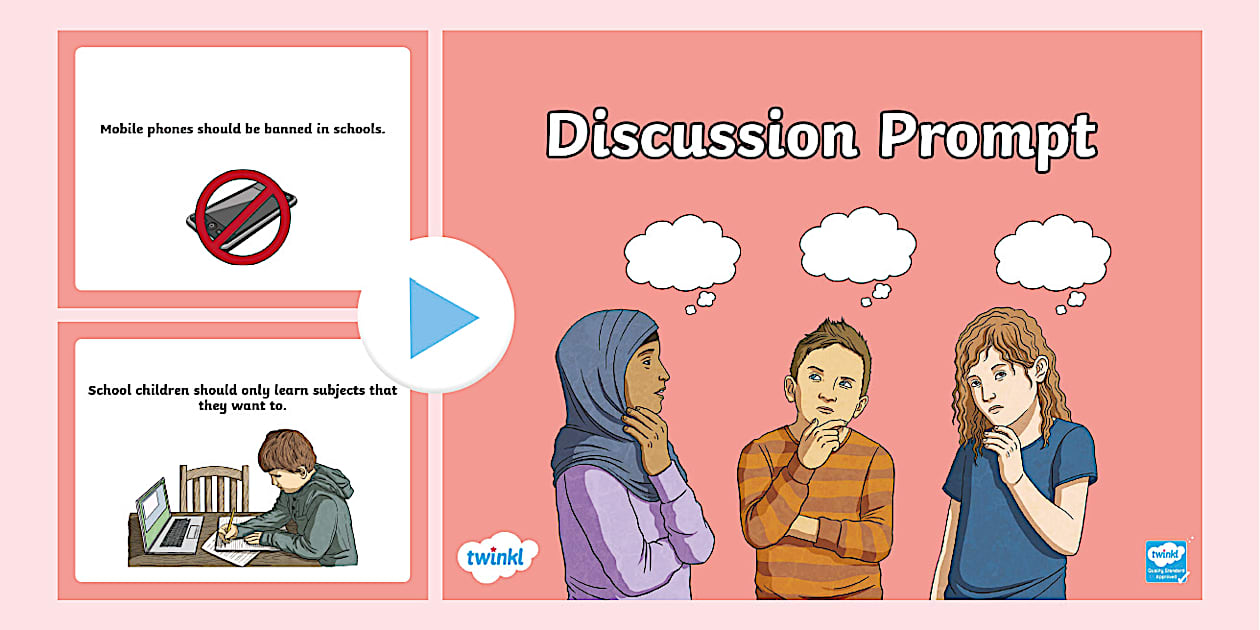 Discussion Prompt Powerpoint (teacher made) - Twinkl