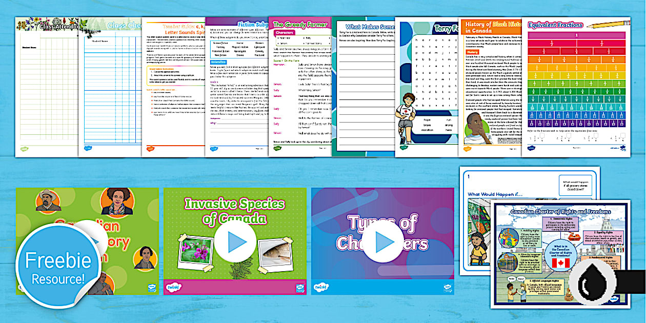 FREE! - Canada Taster Resource Pack | Teacher Resources Canada