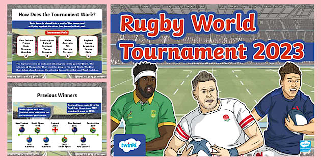 Men's Rugby World Cup 2023 Information PowerPoint - Twinkl