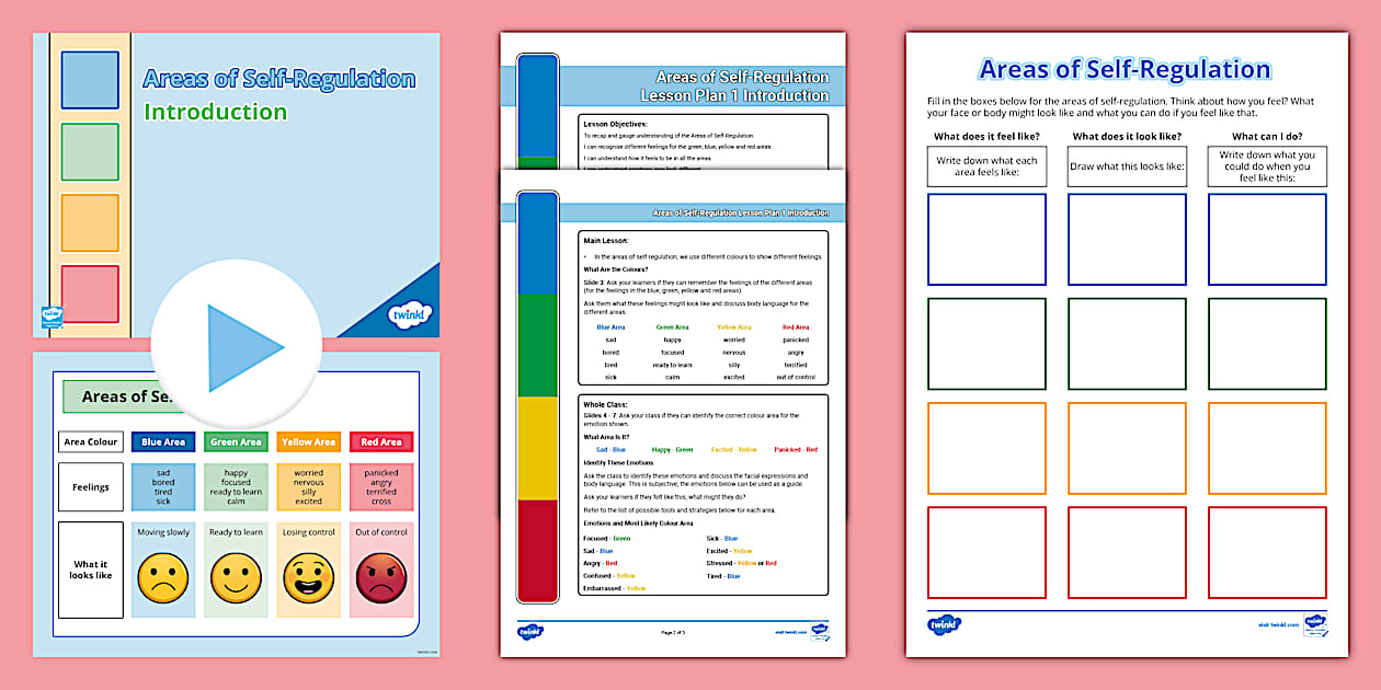 OT: Older Learner Areas of Self-Regulation Lesson Plans: 1. Introduction