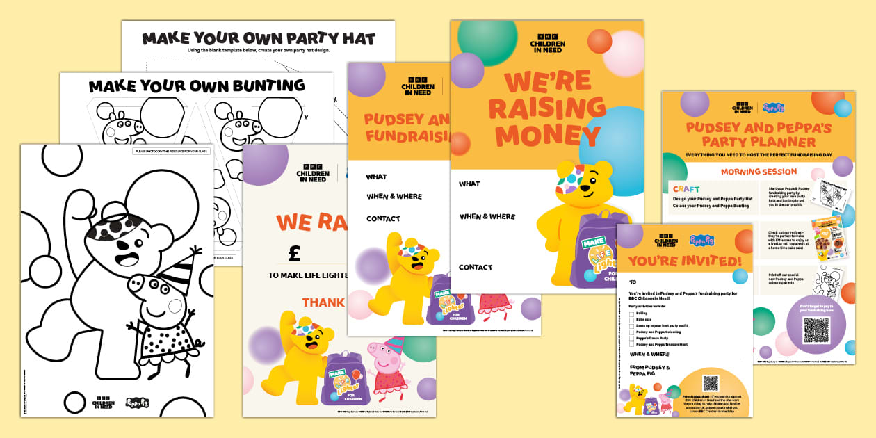 FREE! - BBC Children in Need: Resource Pack (teacher made)