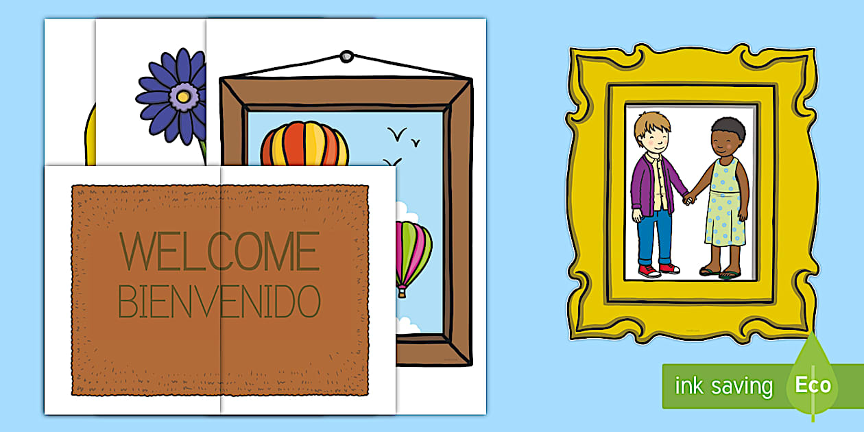 Giant Home Corner Role Play Cut-Outs - English / Spanish - Giant Home ...