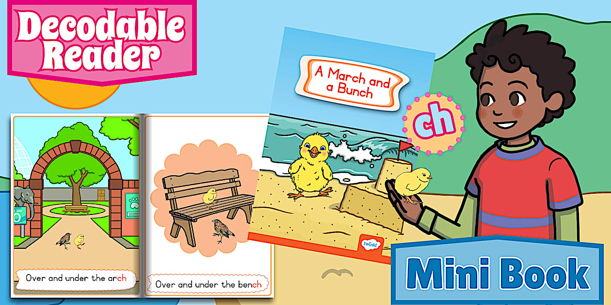 Foundation Phase Phonics -ch Decodable Reader - Mini Book (CAPS Aligned)