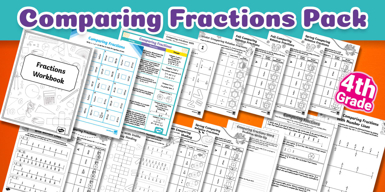 Strategies for Comparing Fractions | Resource | Twinkl USA
