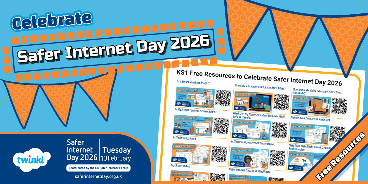 KS1 Free Safer Internet Day 2026 Resources