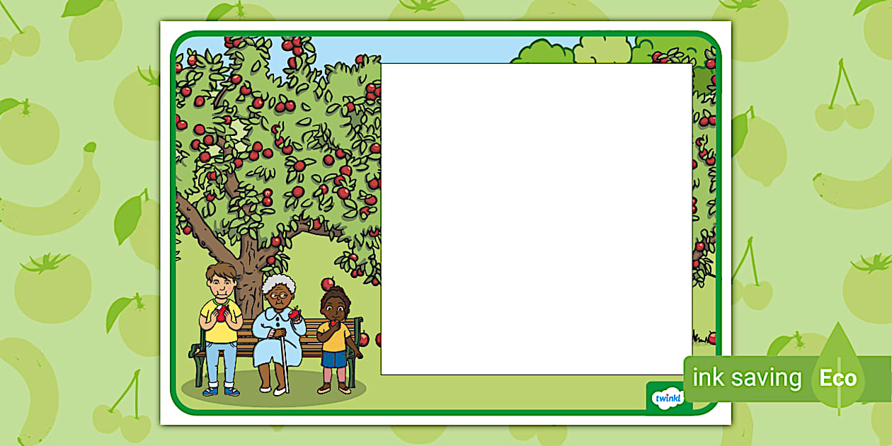 Apple Photo Frame (Teacher-Made) - Twinkl