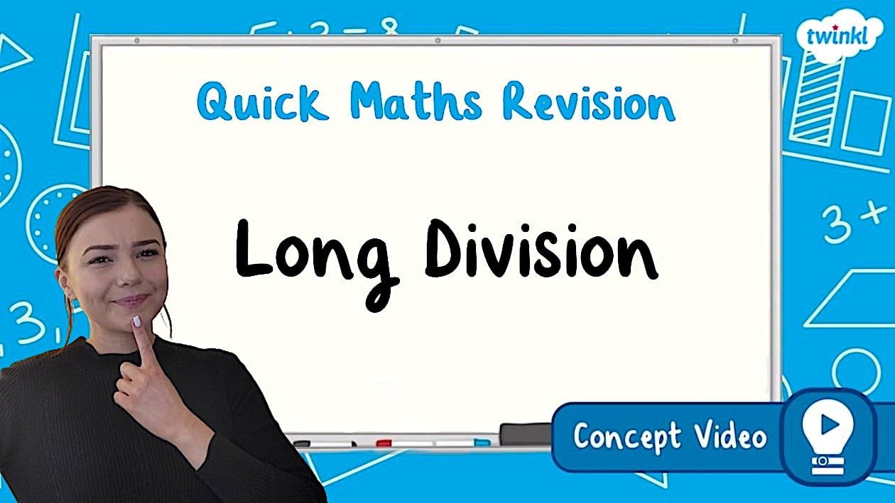 👉 Long Division | KS2 Maths Concept Video (teacher made)