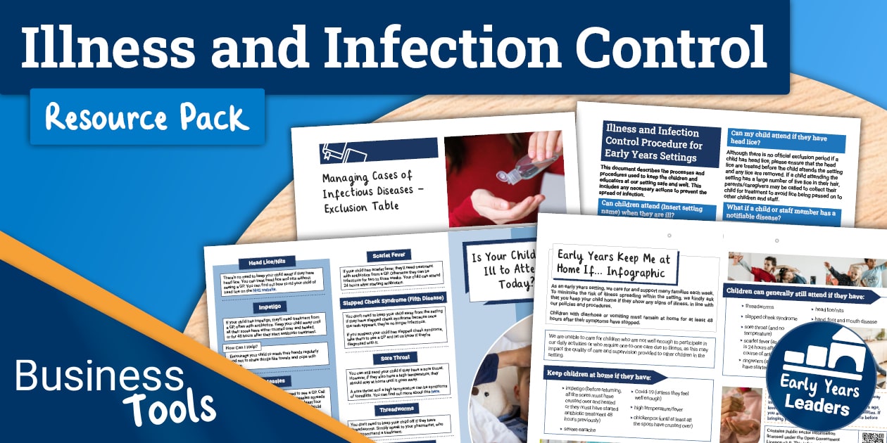 Illness and Infection Control Resource Pack for Early Years