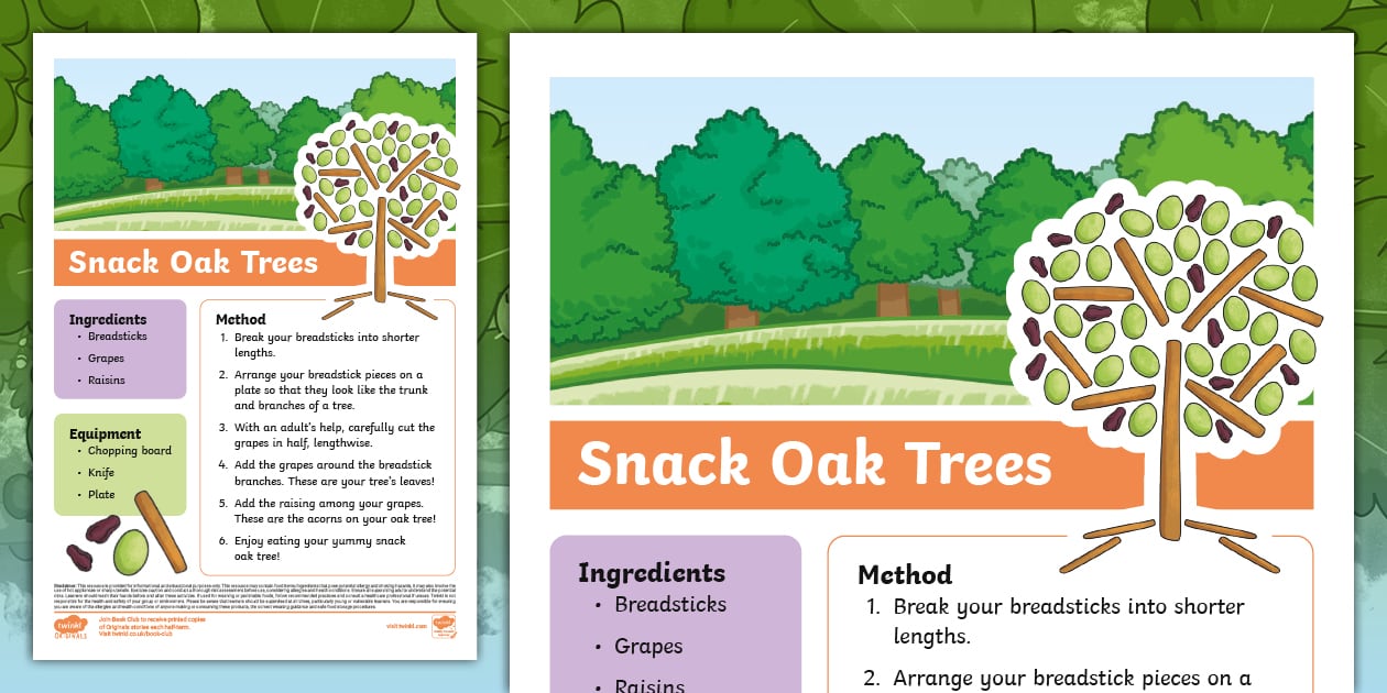 Snack Oak Trees Recipe