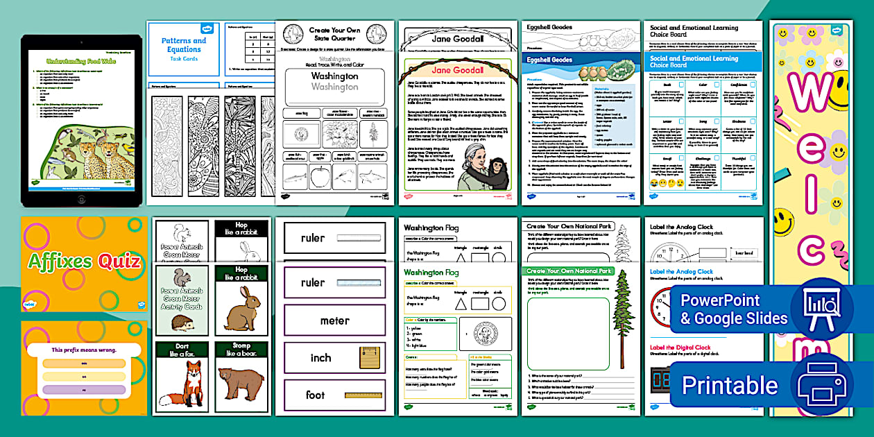 FREE Washington Teaching Resources Taster Pack - Twinkl