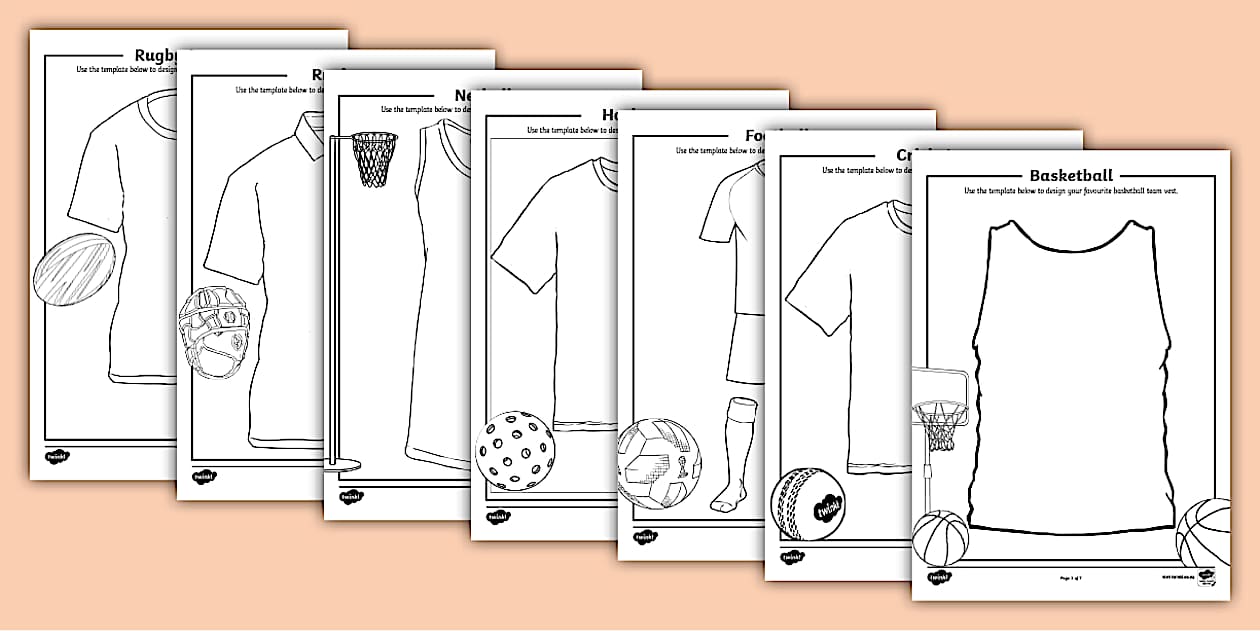 Design Your Favourite Kiwi Sport Team Kit Pack