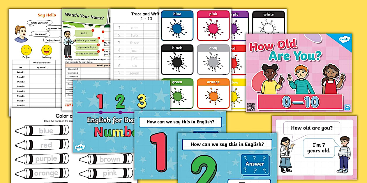 Year 1 English Resource Pack