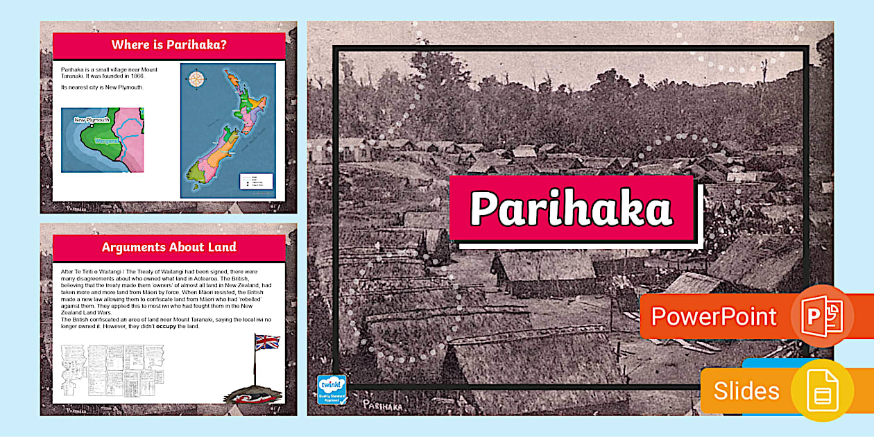 Parihaka Invasion Powerpoint | What happened at Parihaka? NZ