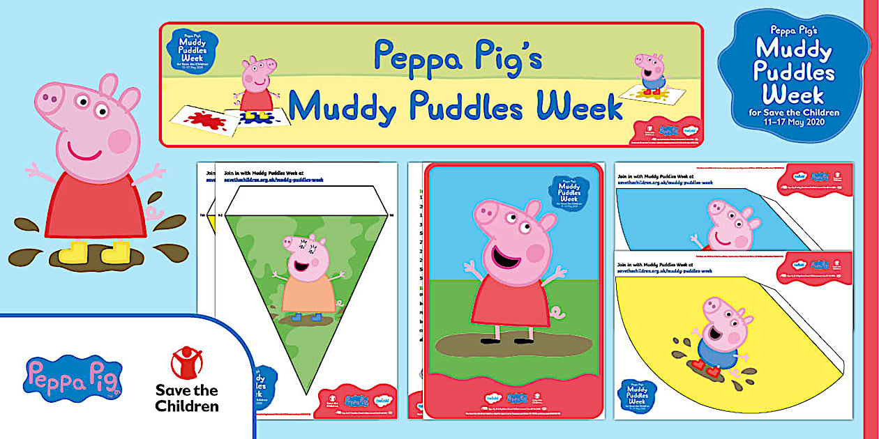Peppa Pig: Muddy Puddle Party Pack (teacher made) - Twinkl