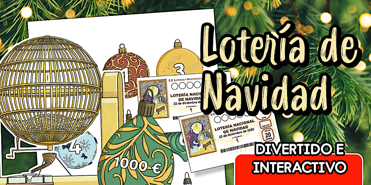 Plantillas: Lotería de Navidad