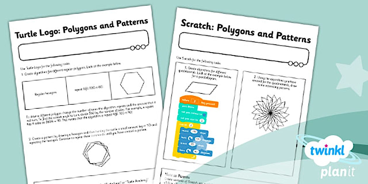 Computing: Programming Turtle Logo and Scratch Year 3 Unit Home Learning