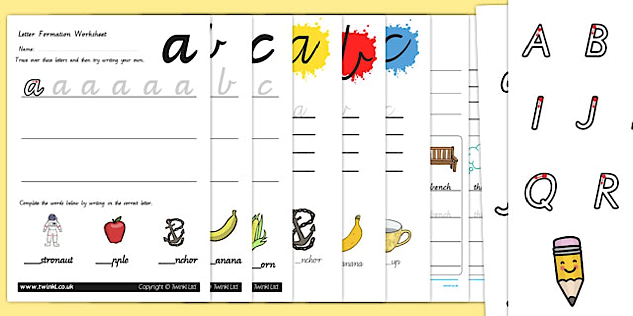 Victorian Handwriting Font | Letter Formation | Twinkl