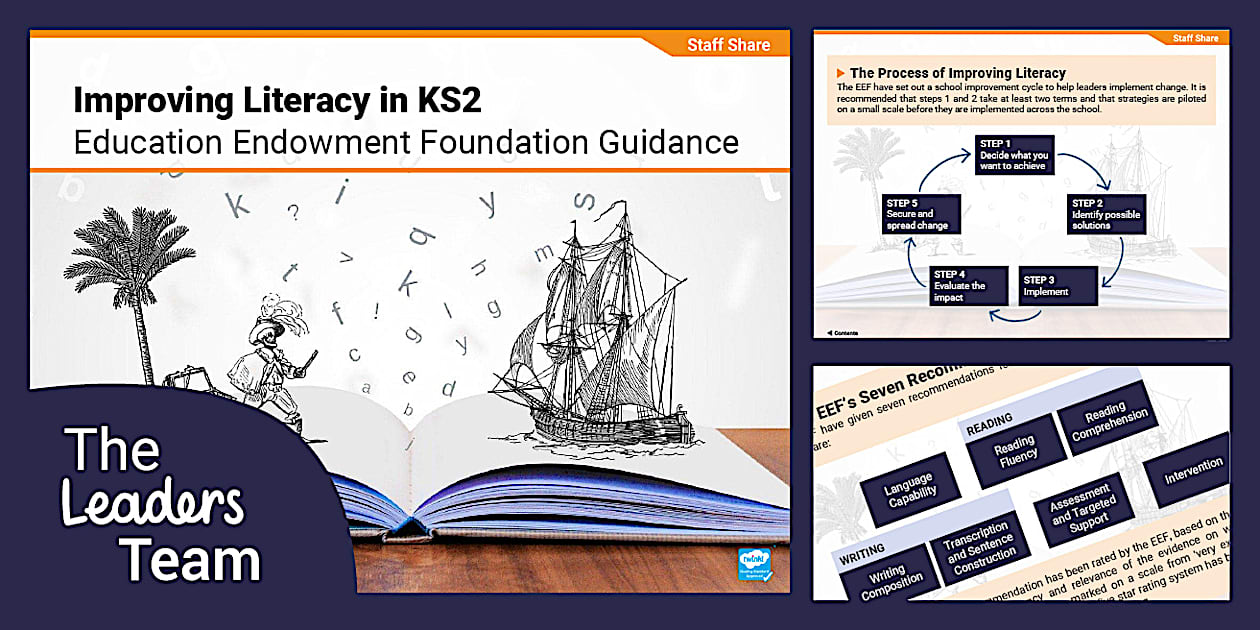 Staff Share: EEF Guidance on Improving Literacy in KS2
