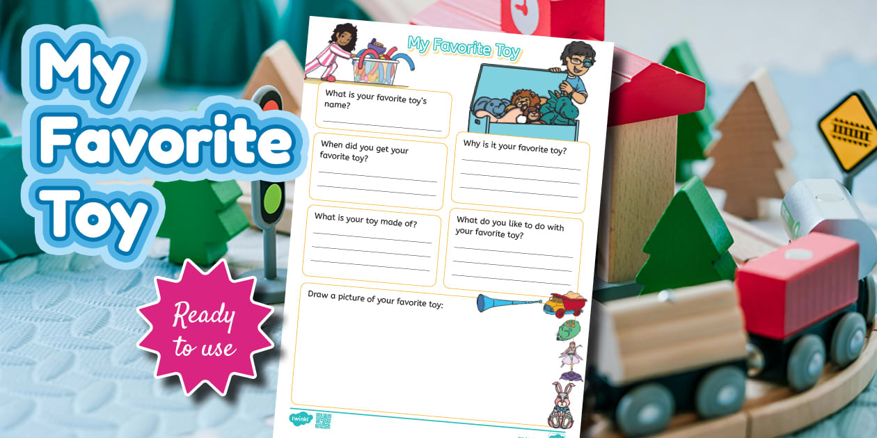 My Favorite Toy Fact File Template