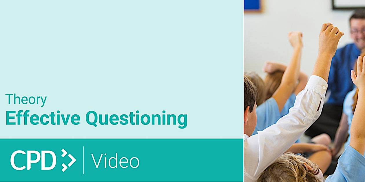 Effective Questioning: The Theory CPD Video - Twinkl