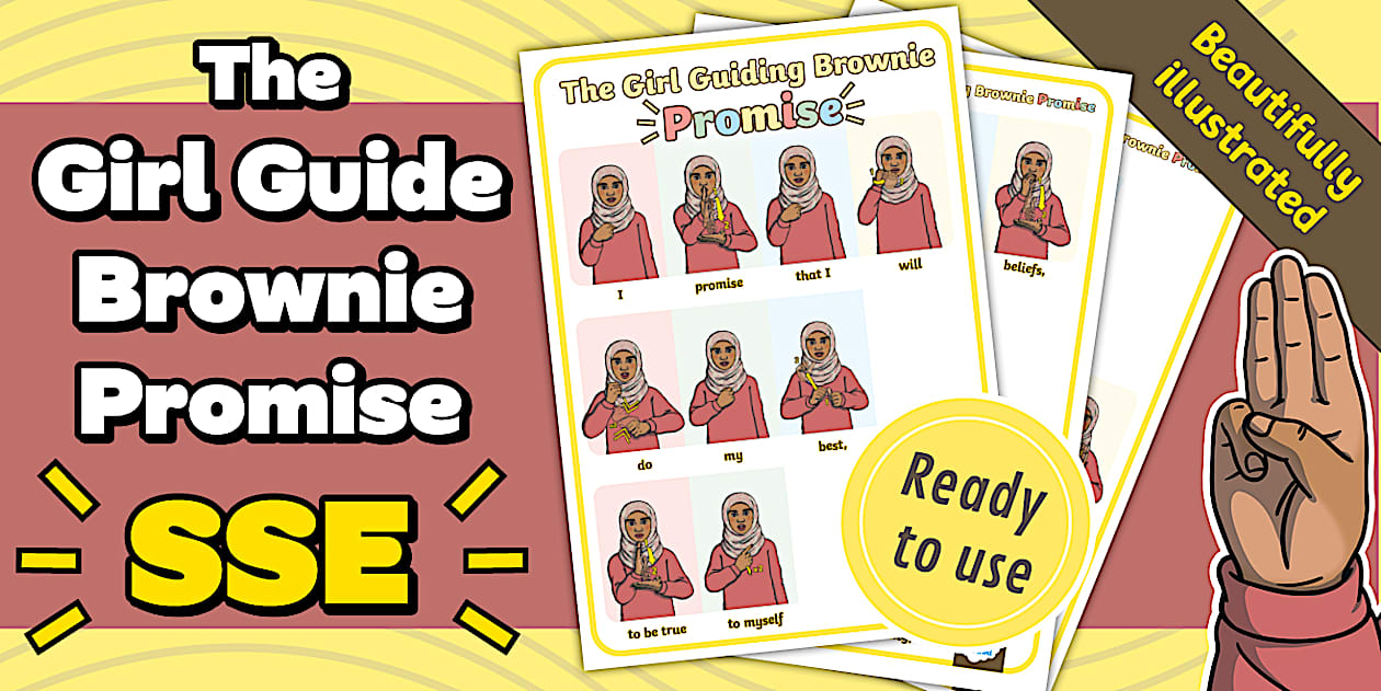 Brownies Girl Guide Promise SSE