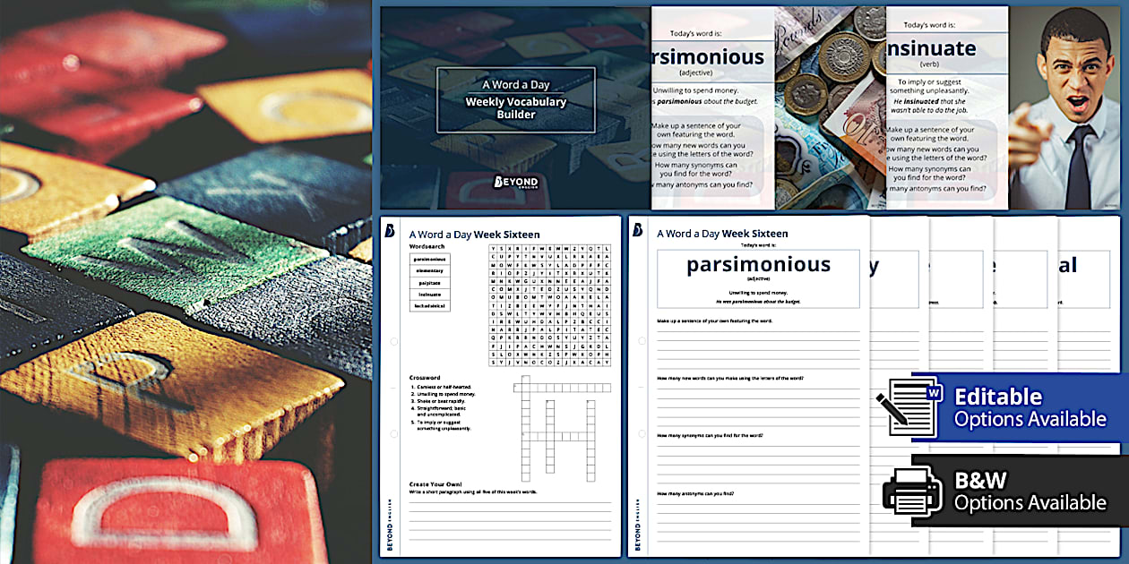 Word of The Day Vocabulary Building Exercises (16) | Beyond