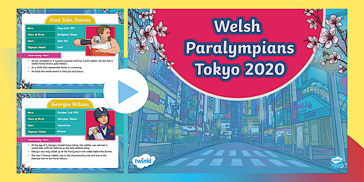 Welsh Paralympians at the Paralympics 2020 (2021) PowerPoint