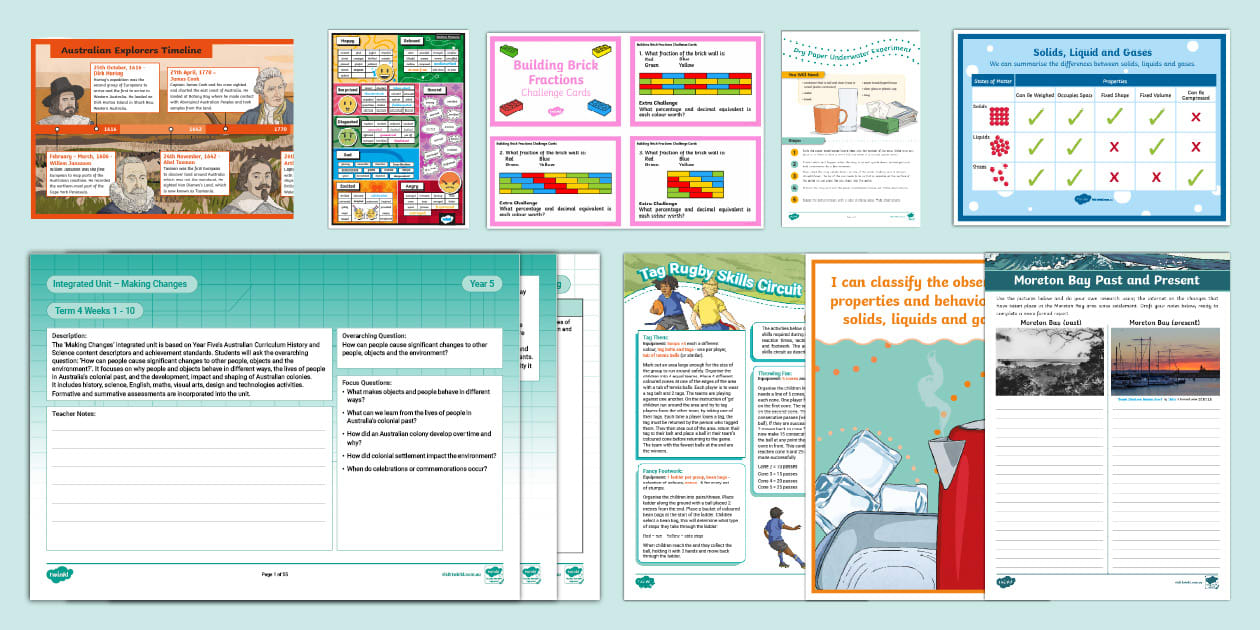 Making Changes Yr 5 Wk 3-4 (Teacher-Made) - Twinkl