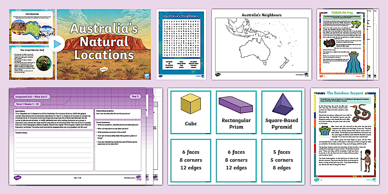 What Am I? Yr 3 Wk 3-4 (teacher made) - Twinkl