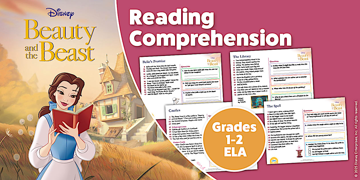 Beauty and the Beast: Reading and Comprehension Questions