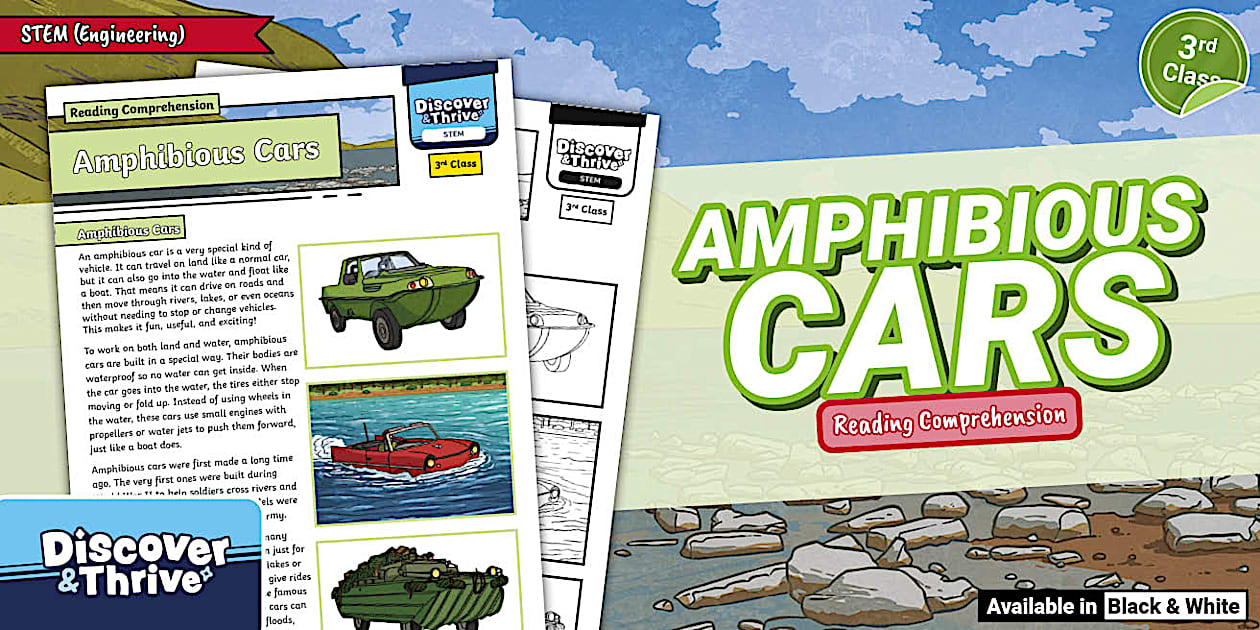 Reading Comprehension Amphibious Cars 3rd Class