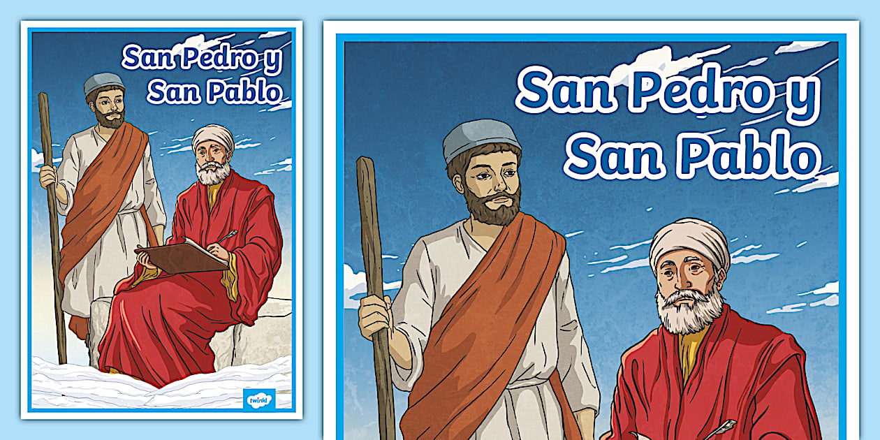 Imagen de San Pedro y San Pablo | Recursos Educativos Twinkl
